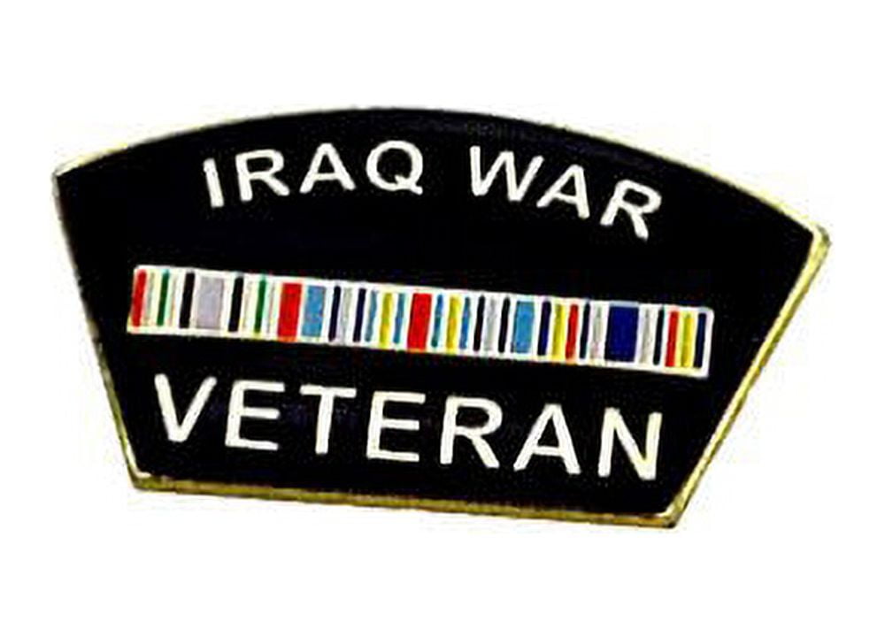 Iraq War Veteran Ribbon Vets Military Lapel Hat Pins PPM7314 (1 Pin ...