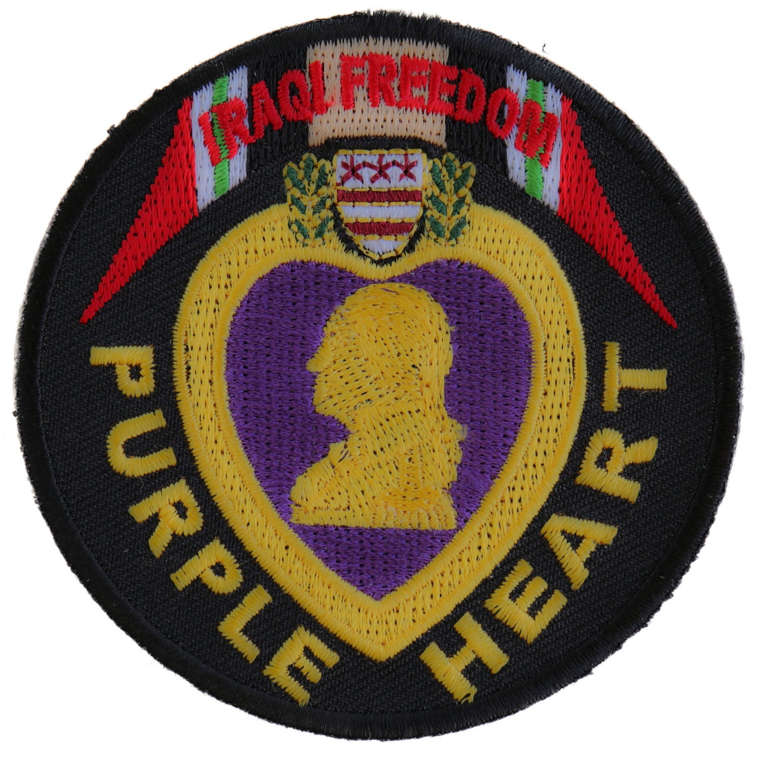 Iraqi Freedom Purple Heart Patch - Walmart.com