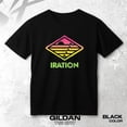 Iration Reggae Dub Rock Band Neon Logo Music Fan Concert Tour Unisex T ...