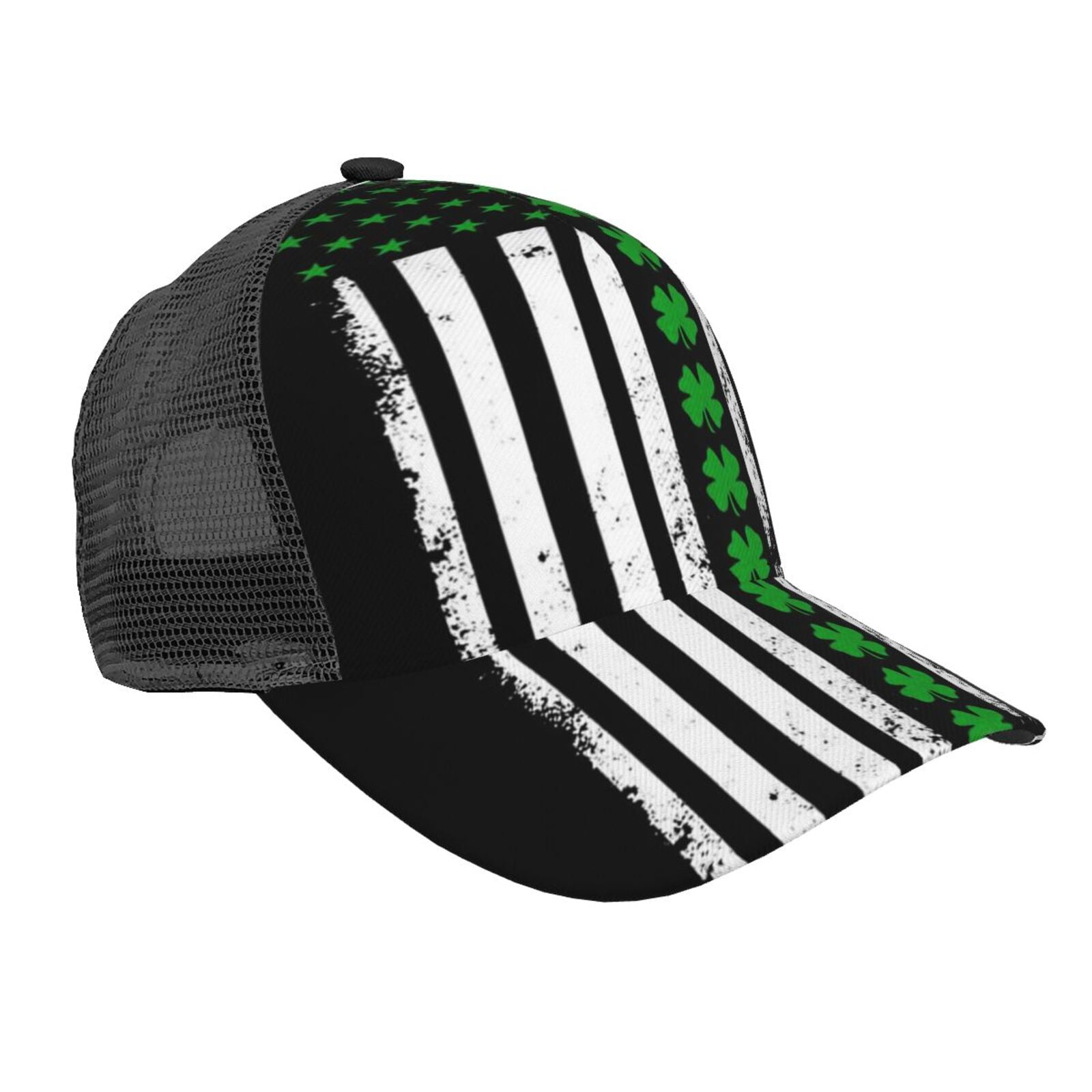 Ireland America Flag Shamrock Snapback Trucker Hats Baseball Caps ...