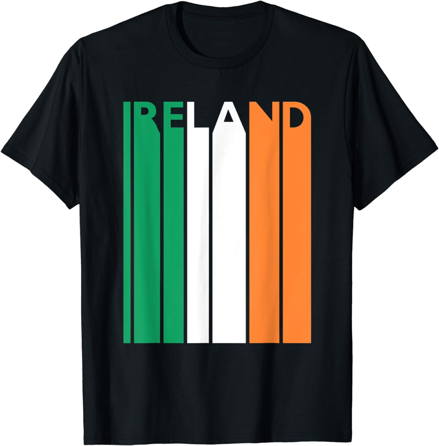 Ireland Cotton T-Shirt Vintage Ireland Flag Tee Irish Flag Cotton T ...