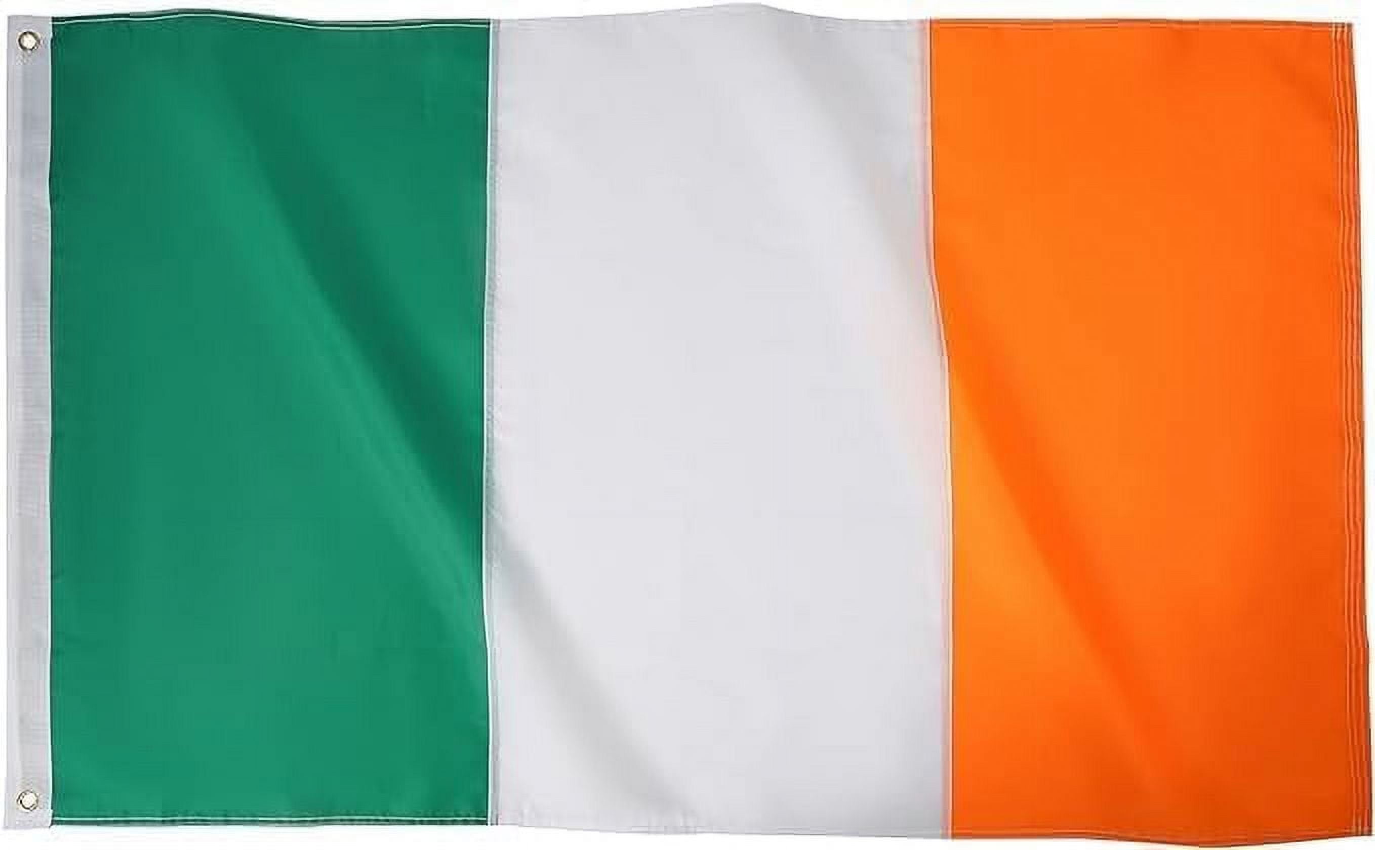 TOPFLAGS Ireland Flag Irish Outdoor Flag 4X6 Sewn Stripes Large Flags ...