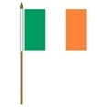 Ireland Flag Mini 4x6 Inch - Irish Stick Flags with Plastic Pole ...
