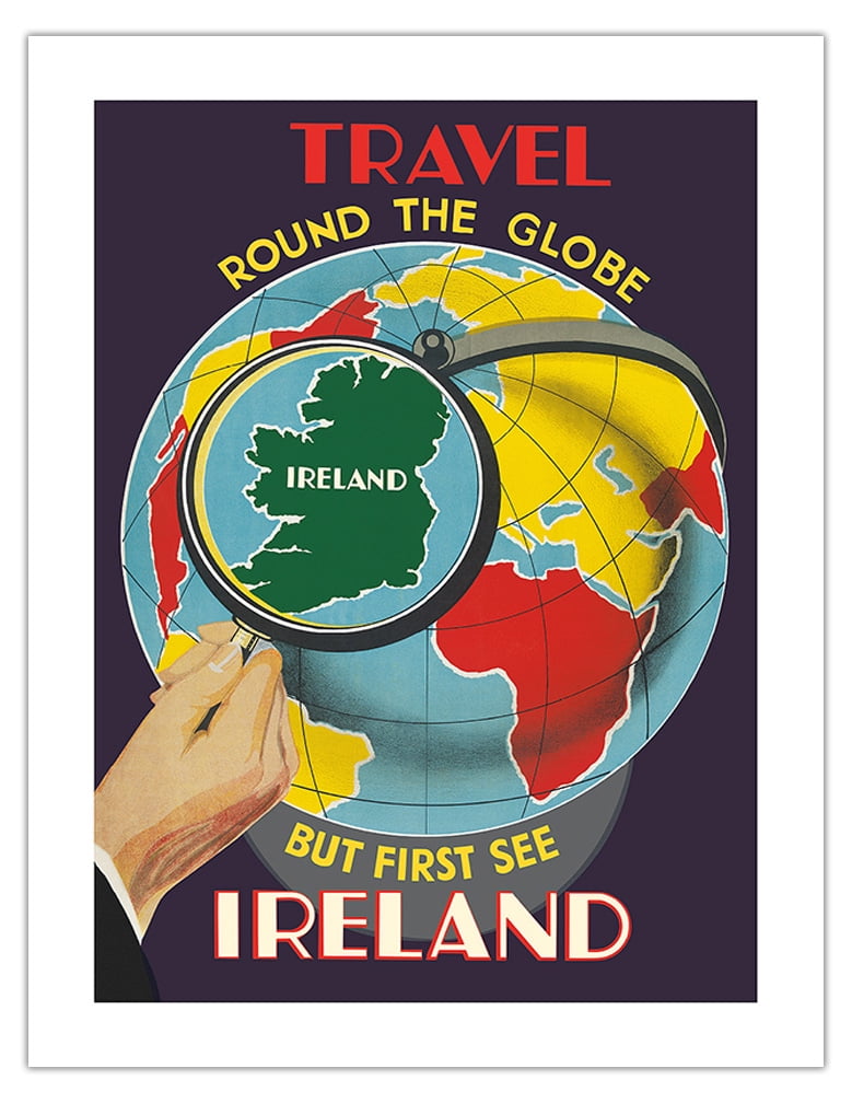 Ireland - Travel Round The Globe But First See Ireland - Vintage Travel ...