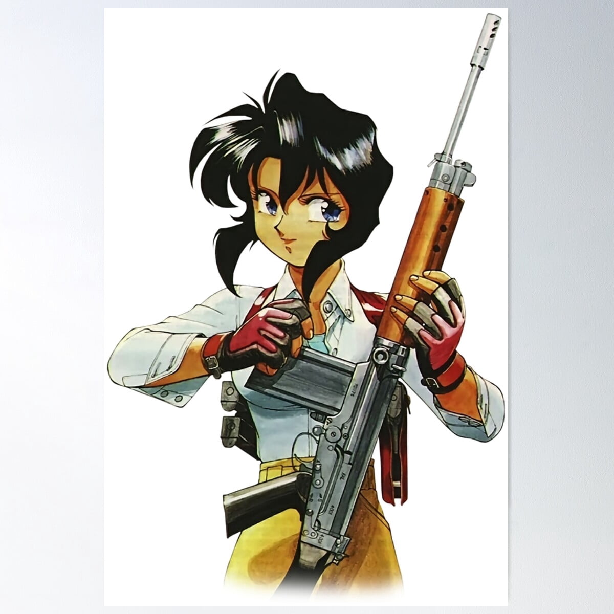 Irene "Rally" Vincent | Gunsmith Cats Poster Wall Art, Modern Wall ...
