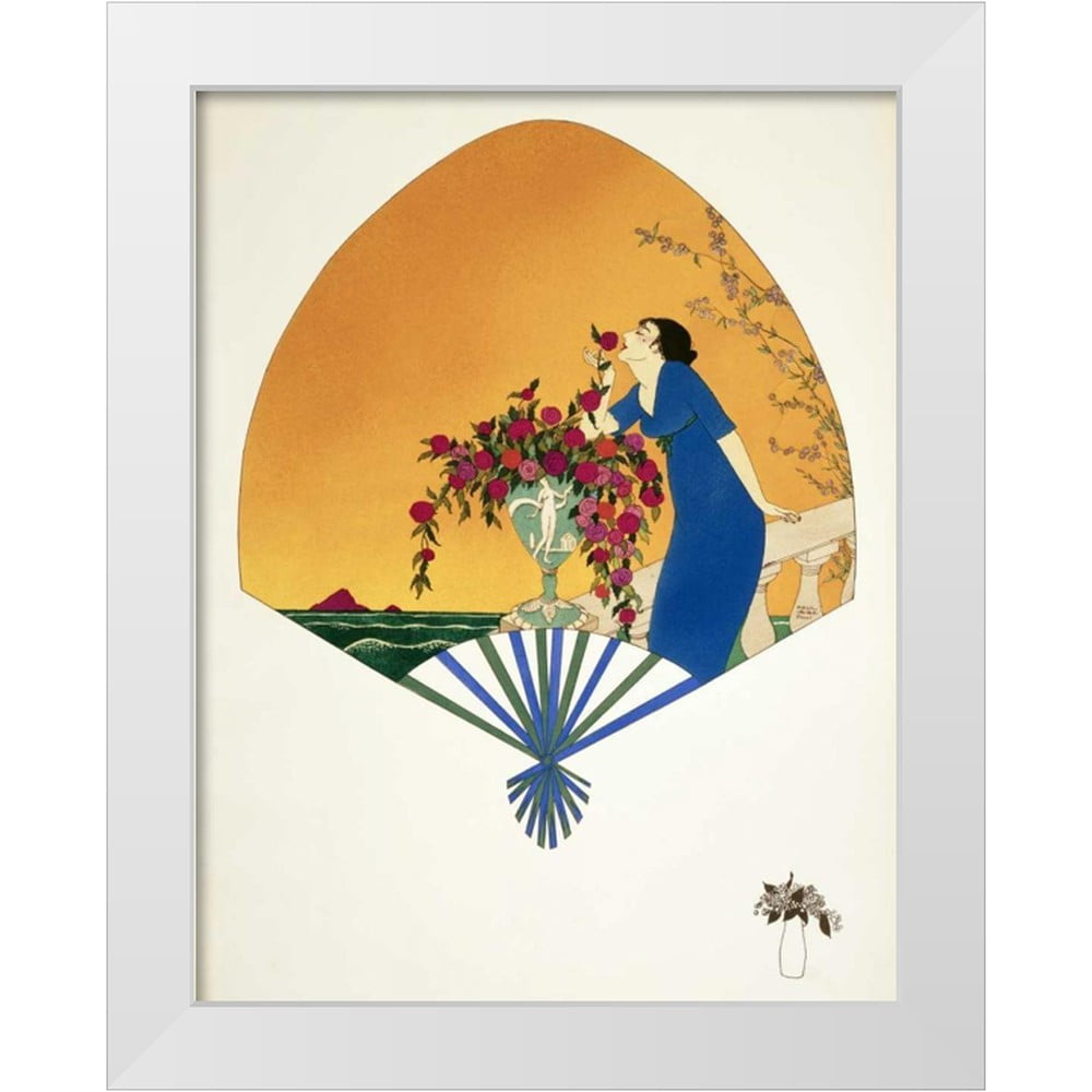 Iribe, Paul 26x32 White Modern Wood Framed Museum Art Print Titled ...