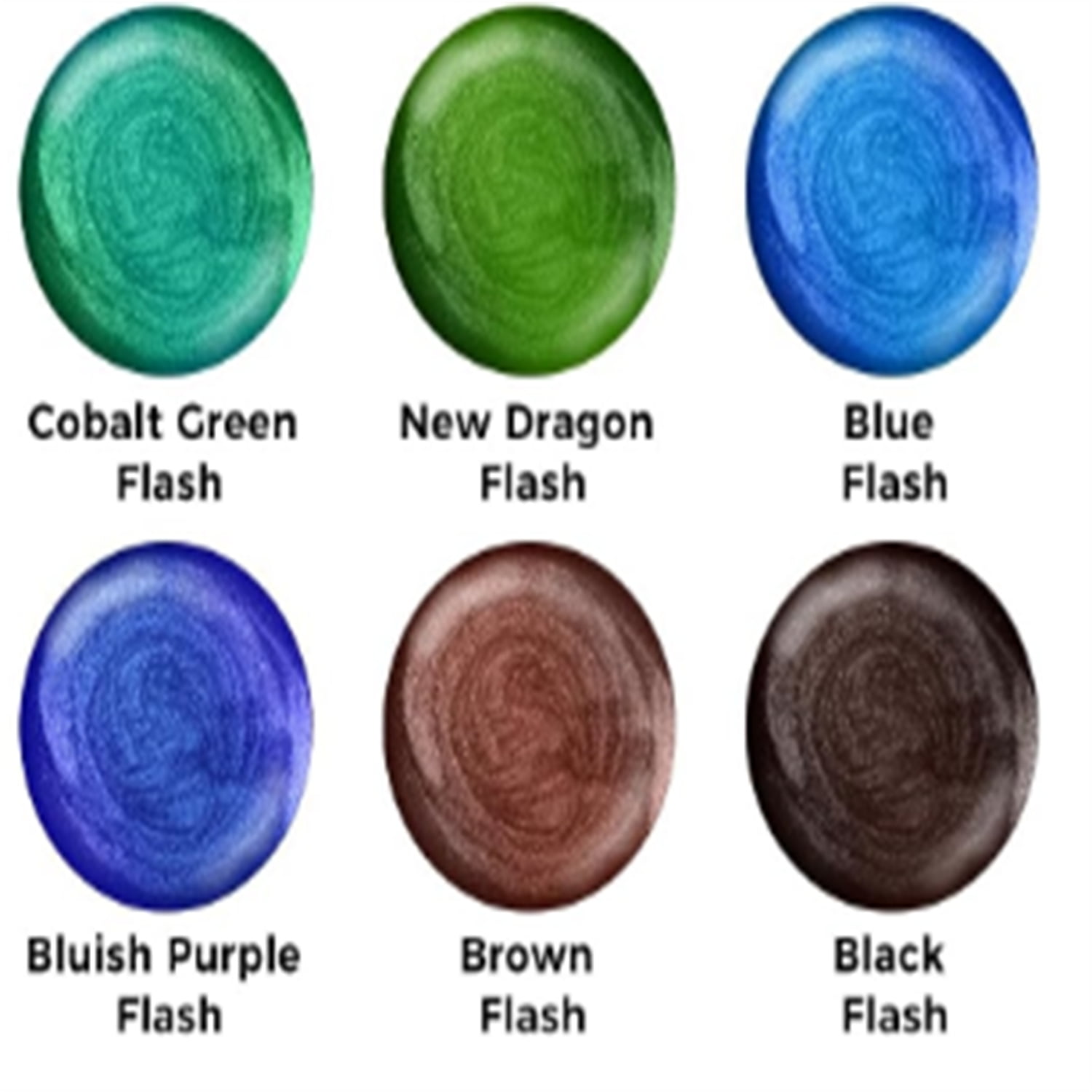 Iridescent Acrylic Paint Set, 20 Chameleon Colors in 8.45 oz/250ml ...