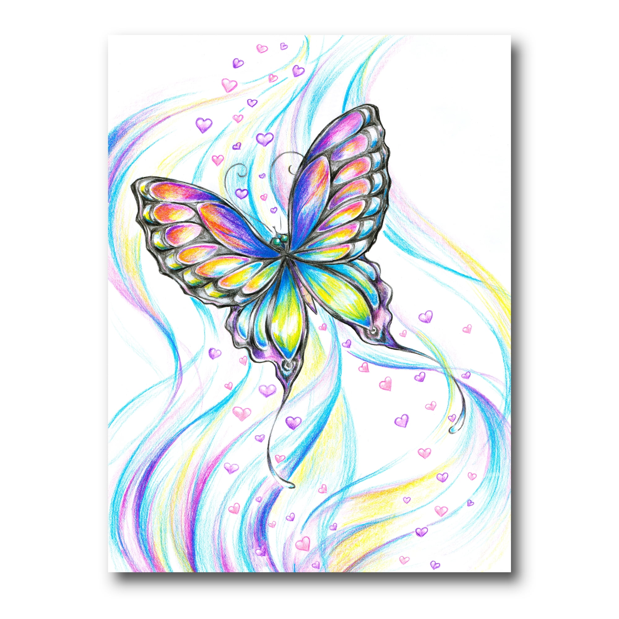 Butterfly Artwork On Canvas