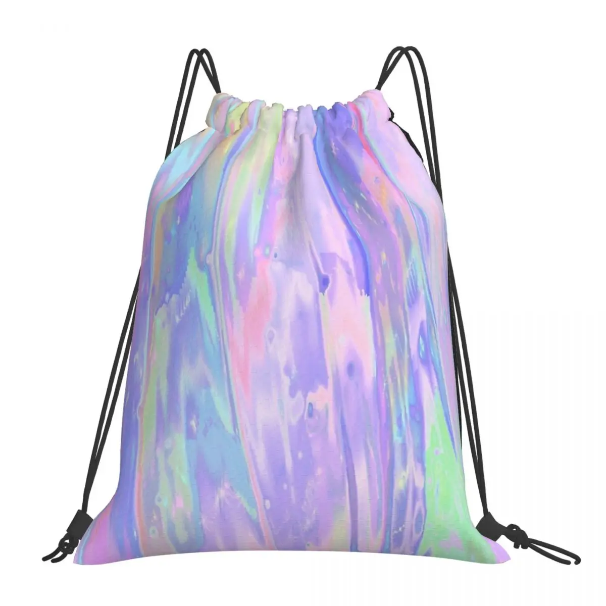 Iridescent Dreams Backpacks Casual Portable Drawstring Bags Drawstring ...