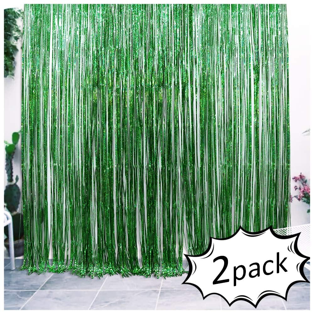 Iridescent Foil FringeTRDN Curtains Rainforest Jungle Theme Party ...