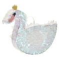 Iridescent Foil White Swan Pinata for Girls Princess Theme Birthday ...