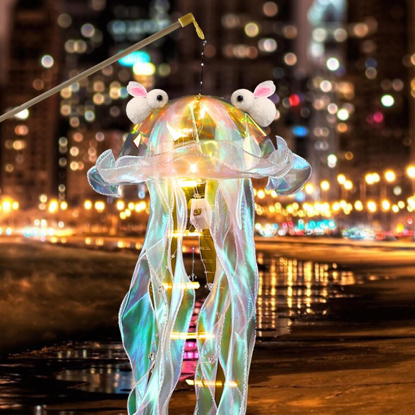 Iridescent Jellyfish Under The Sea Little Mermaid Party Decoration ...