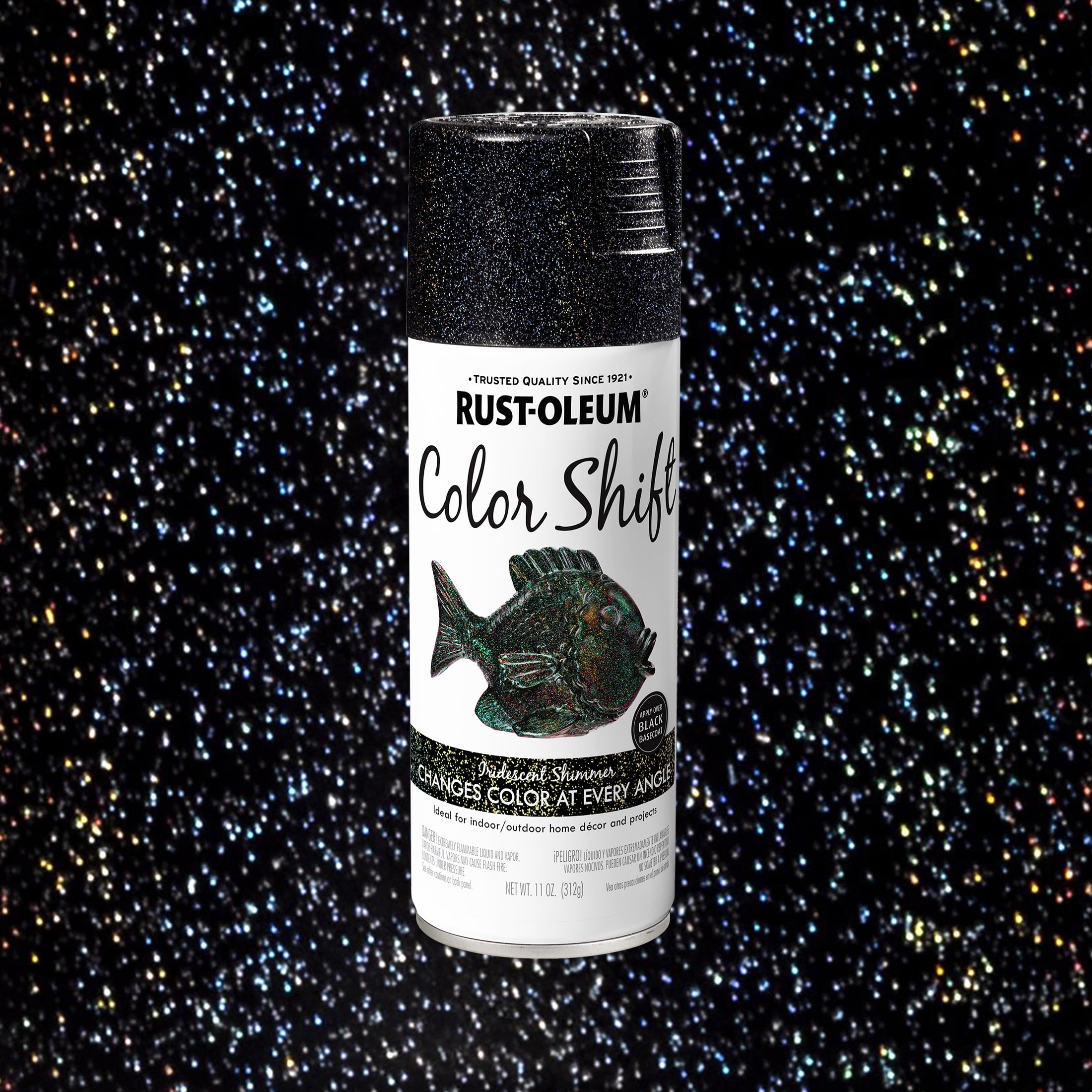 Rust-Oleum Iridescent Color Shift Spray Paint 11 oz for Wood Metal ...