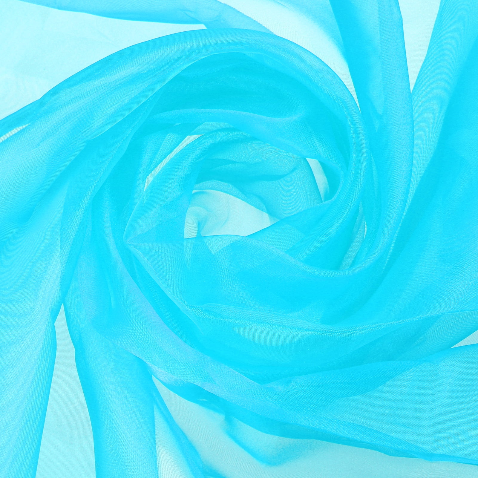 Iridescent Sheer Organza Fabric, 10 Yards x 59 Inches Solid Shiny ...