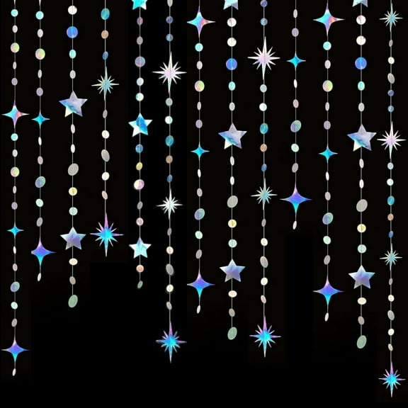 200cm Valentine's Day Heart Tinsel - Sparkling Party Garland, Great for ...