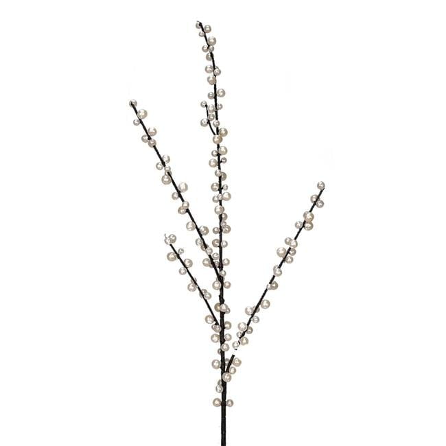 Iridescent White Ilex Berry Spray Faux Plants & Trees - Walmart.com