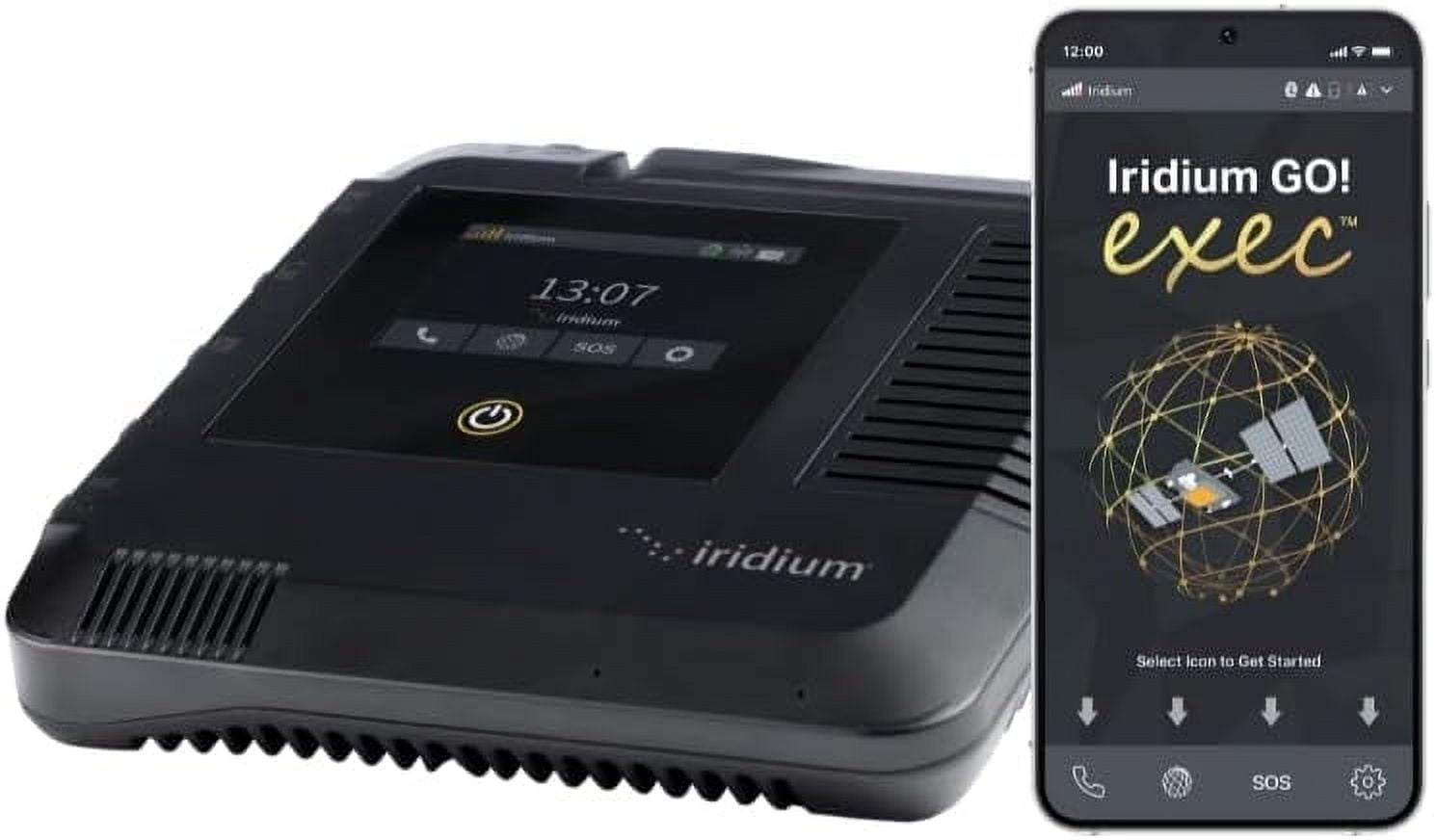 Iridium GO! Exec Satellite Hotspot - Global Connectivity | Wi-Fi ...