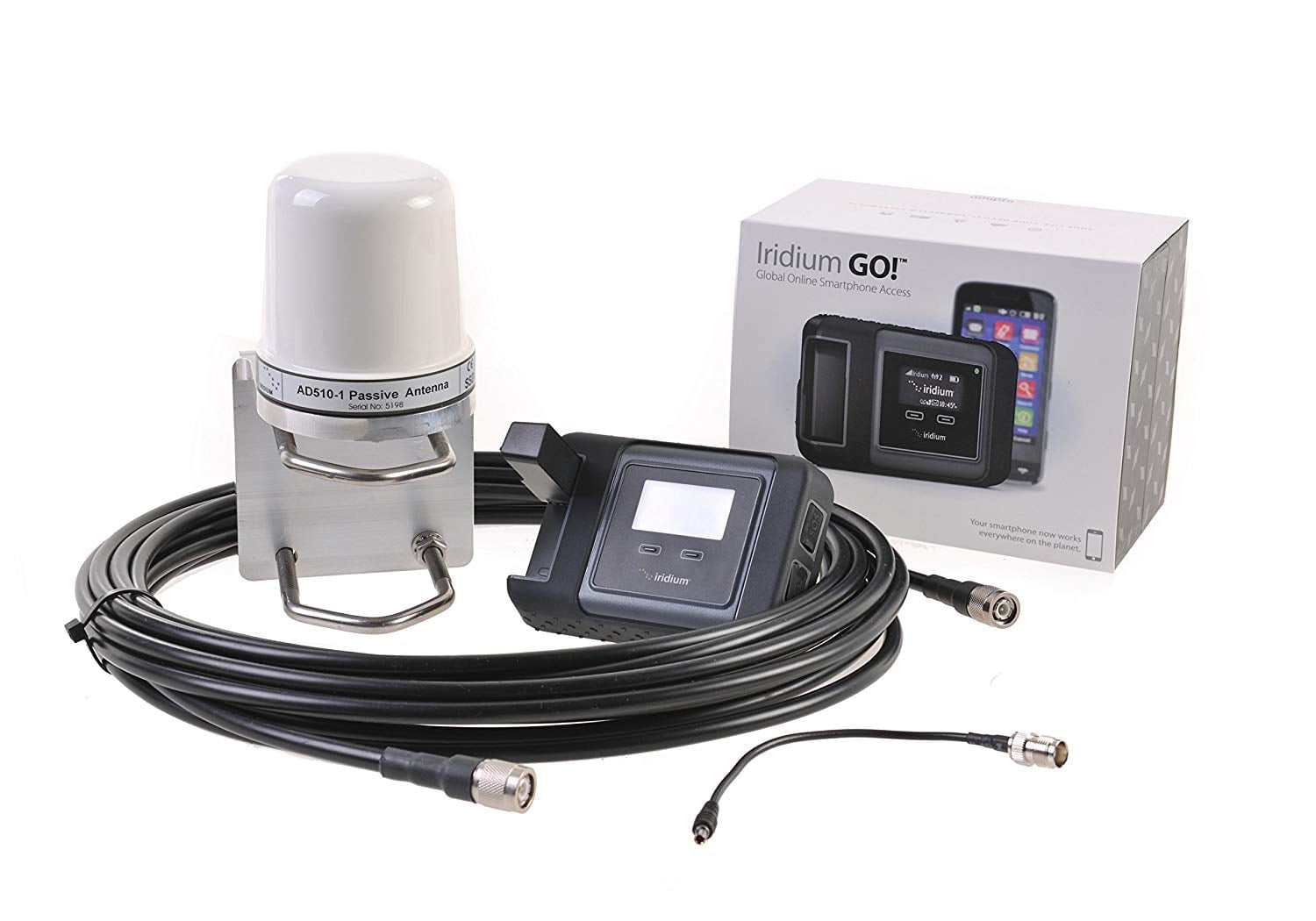 Iridium GO! Marine Bundle | Global Coverage | Portable | Rugged | Voice ...