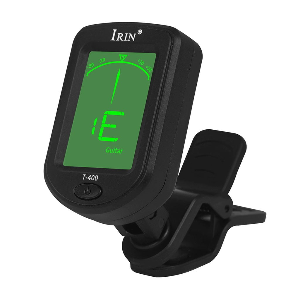 Irin Guitar Tuner Digital Clip-On Tone Tuner for Electric Ukulele Bass Violin - Walmart.com