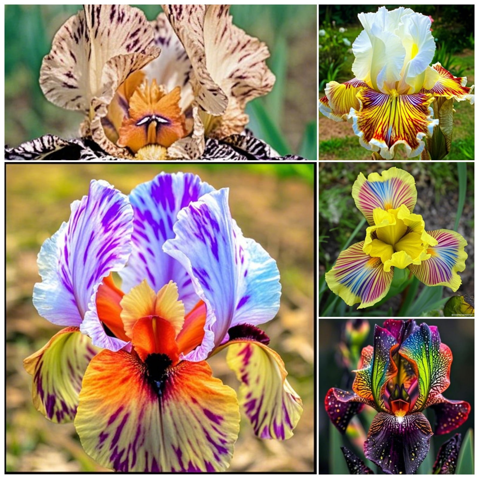Iris-Bulbs, Garden Elegance Decoration - Premium, for Borders, For ...