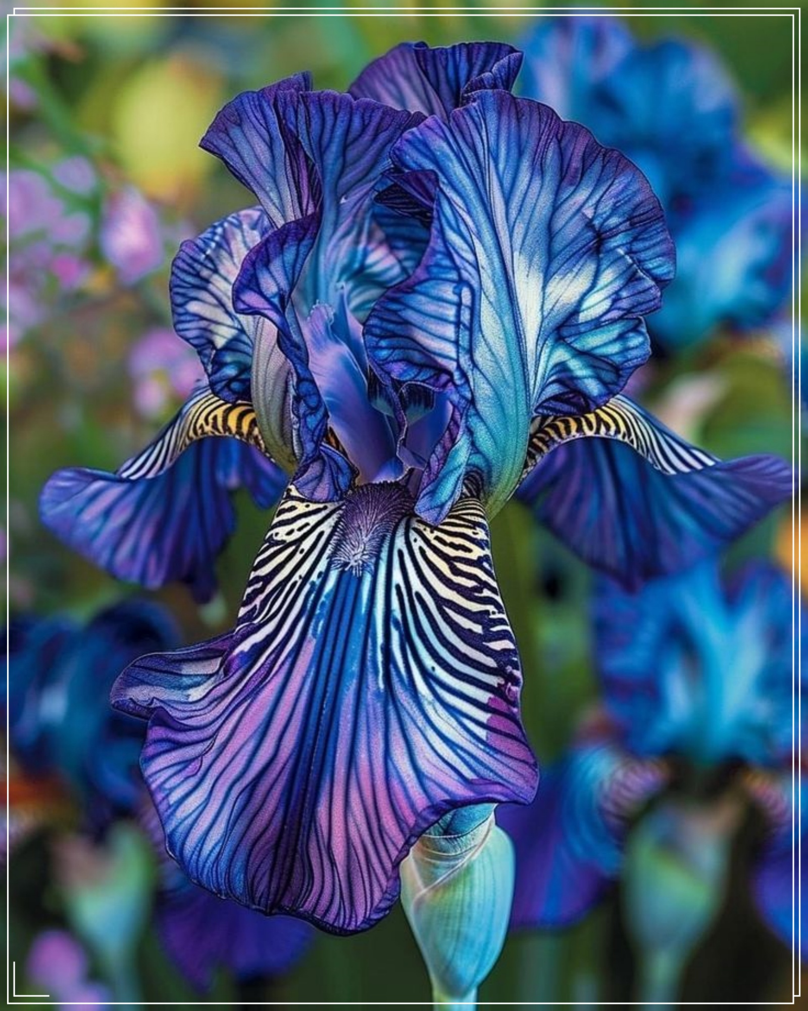 Iris Bulbs，Perennial Plants，Beautify the Garden Environment，Easy ...