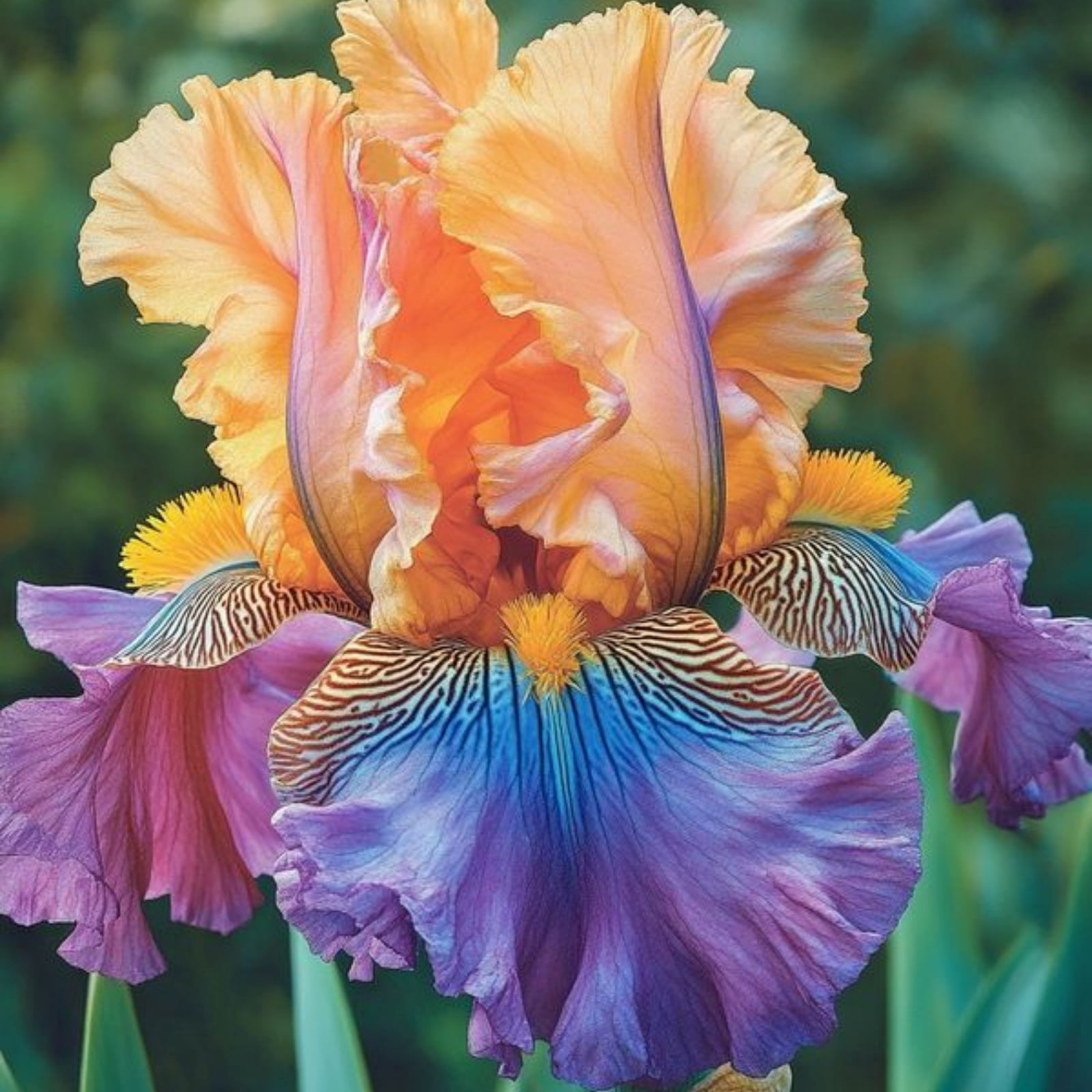 Iris - Garden Elegance Decoration - Perfect for Borders - Striking ...