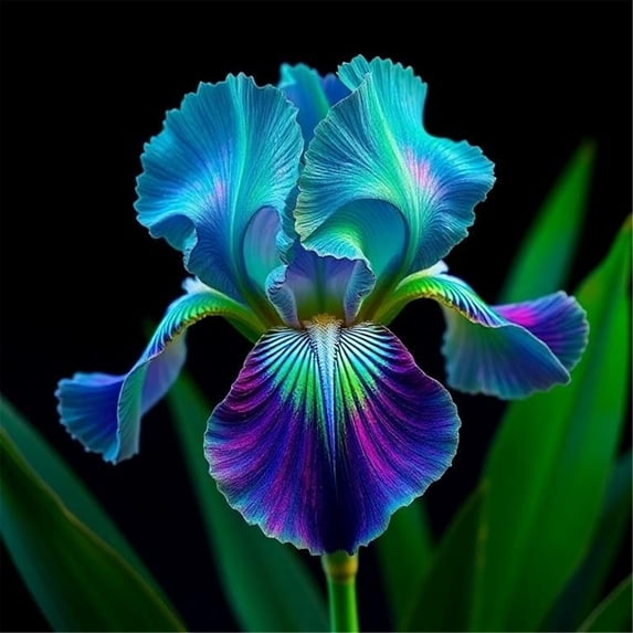 Iris -Home Decoration -Beautiful Gift Garden-Bloom Year After Year-(Non ...