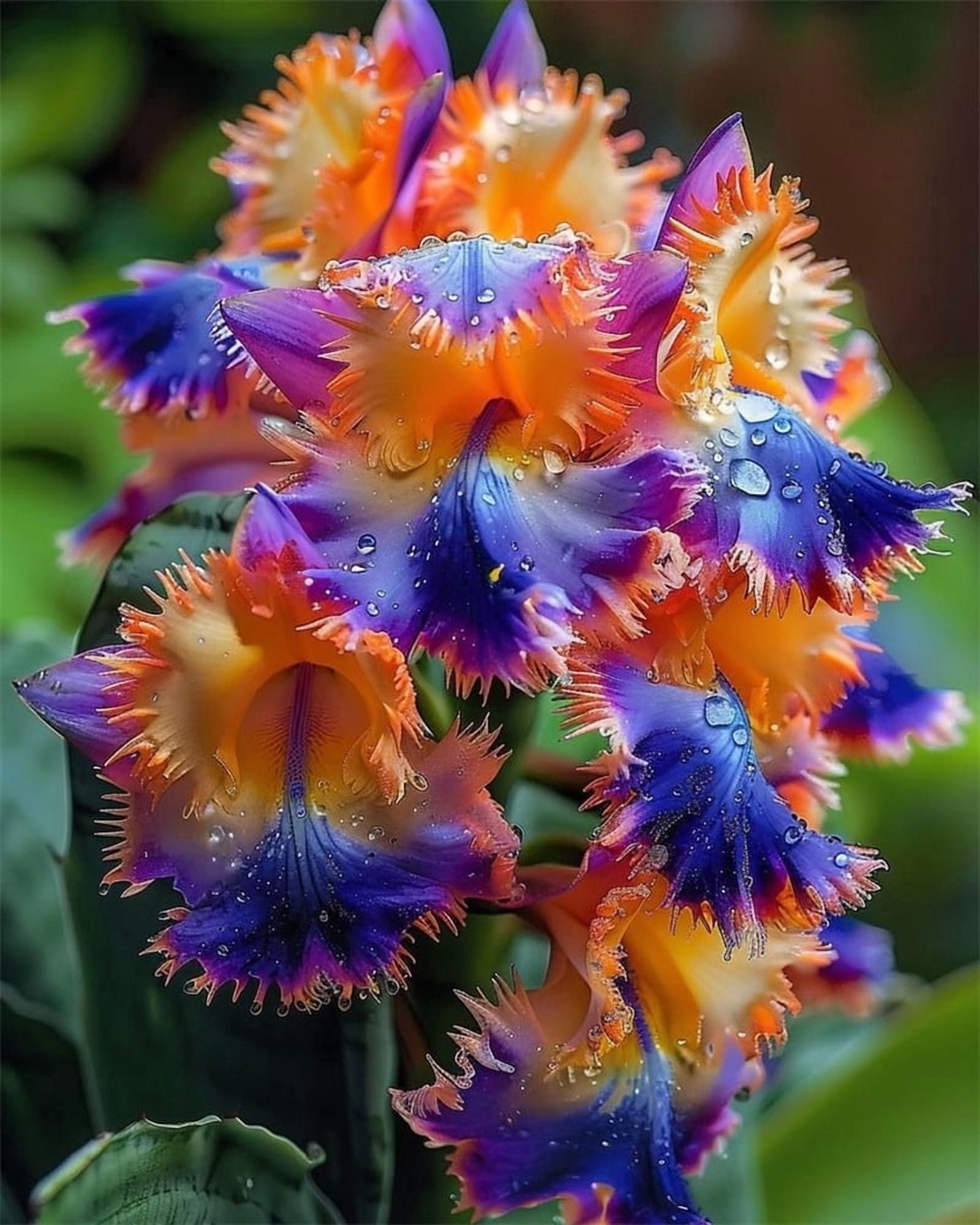 Iris Planting-Beautiful Gift Garden-Bloom Year After Year-(Non ...