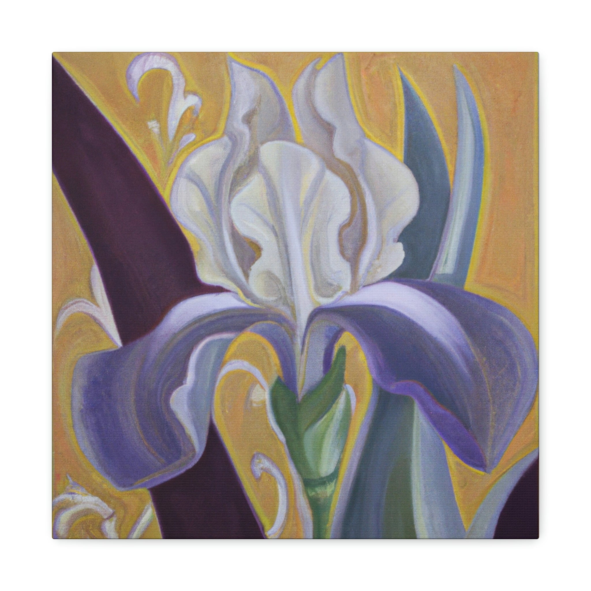 "Iris' Stylized Splendor" - Canvas - Walmart.com