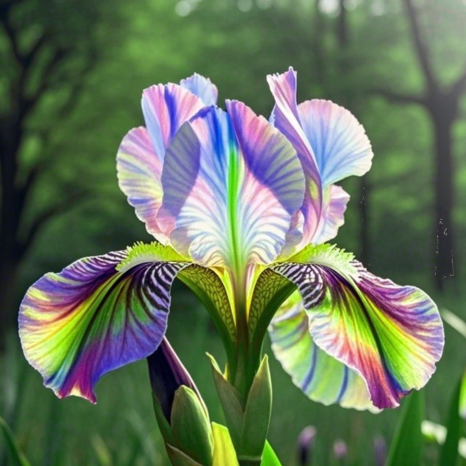 Iris Tropical Plants Gift for Plant Enthusiasts Highly Adaptable Simple ...