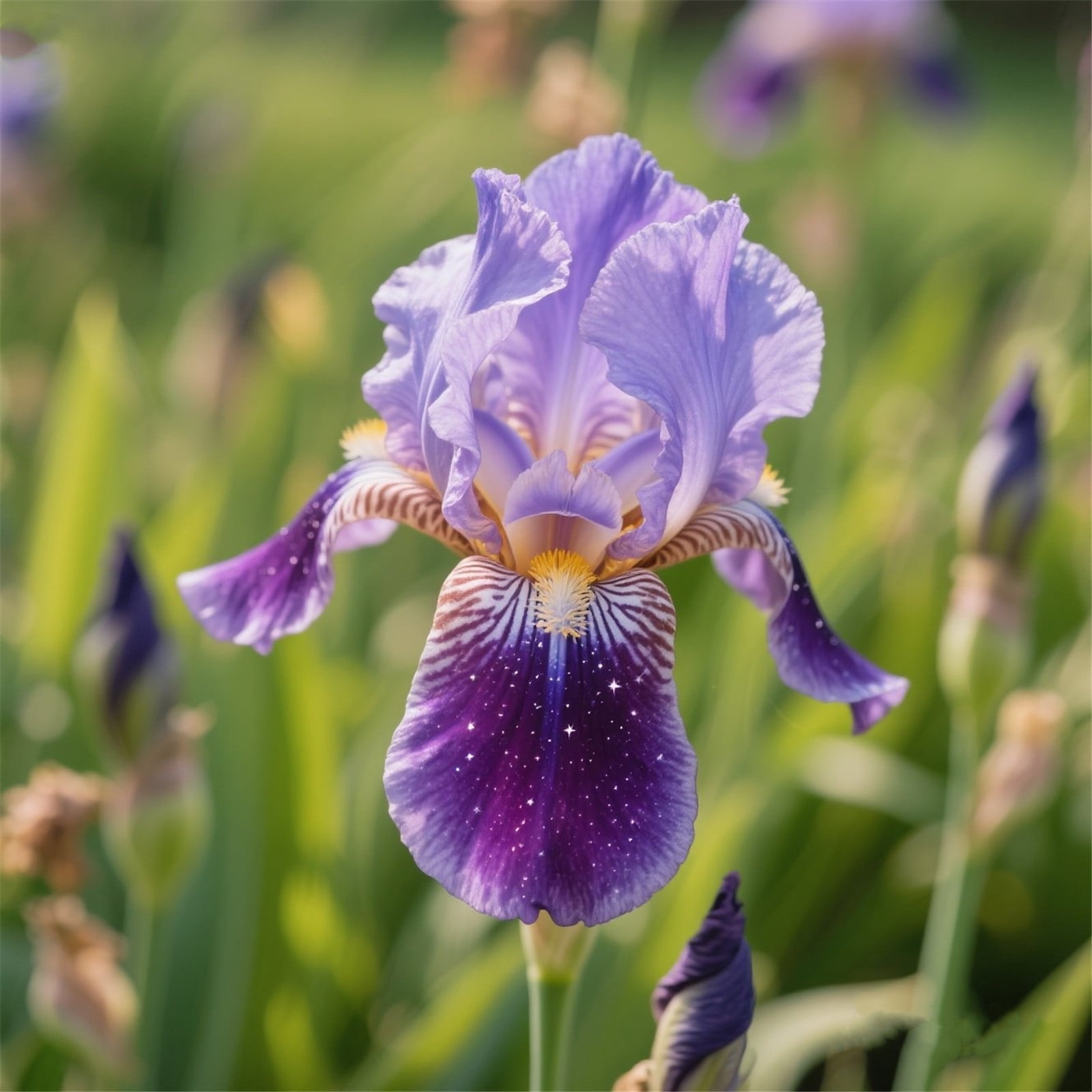 Iris-beautiful garden-indoor and outdoor- surprising decorative gift ...