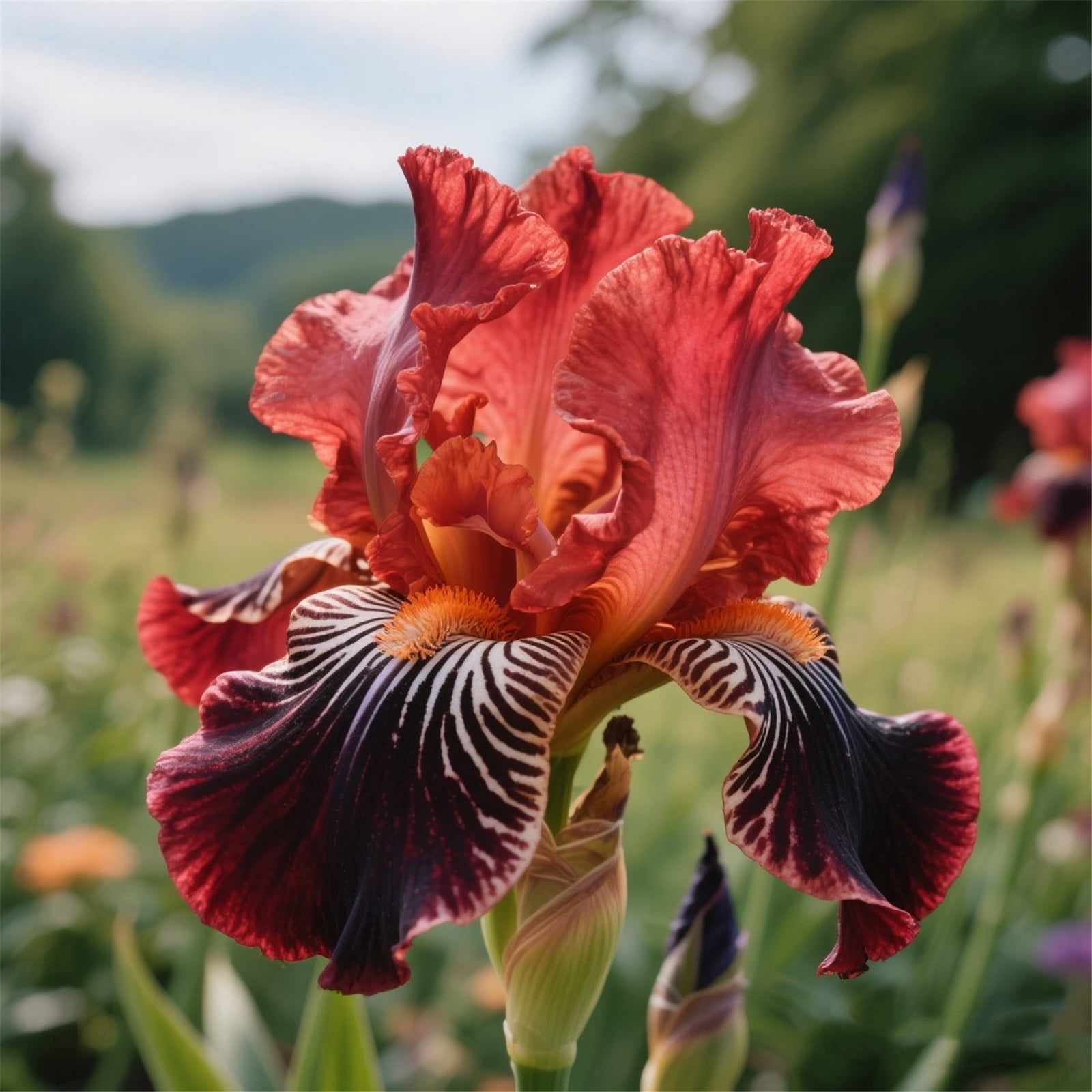 Iris-beautiful garden-indoor and outdoor- surprising decorative gift ...