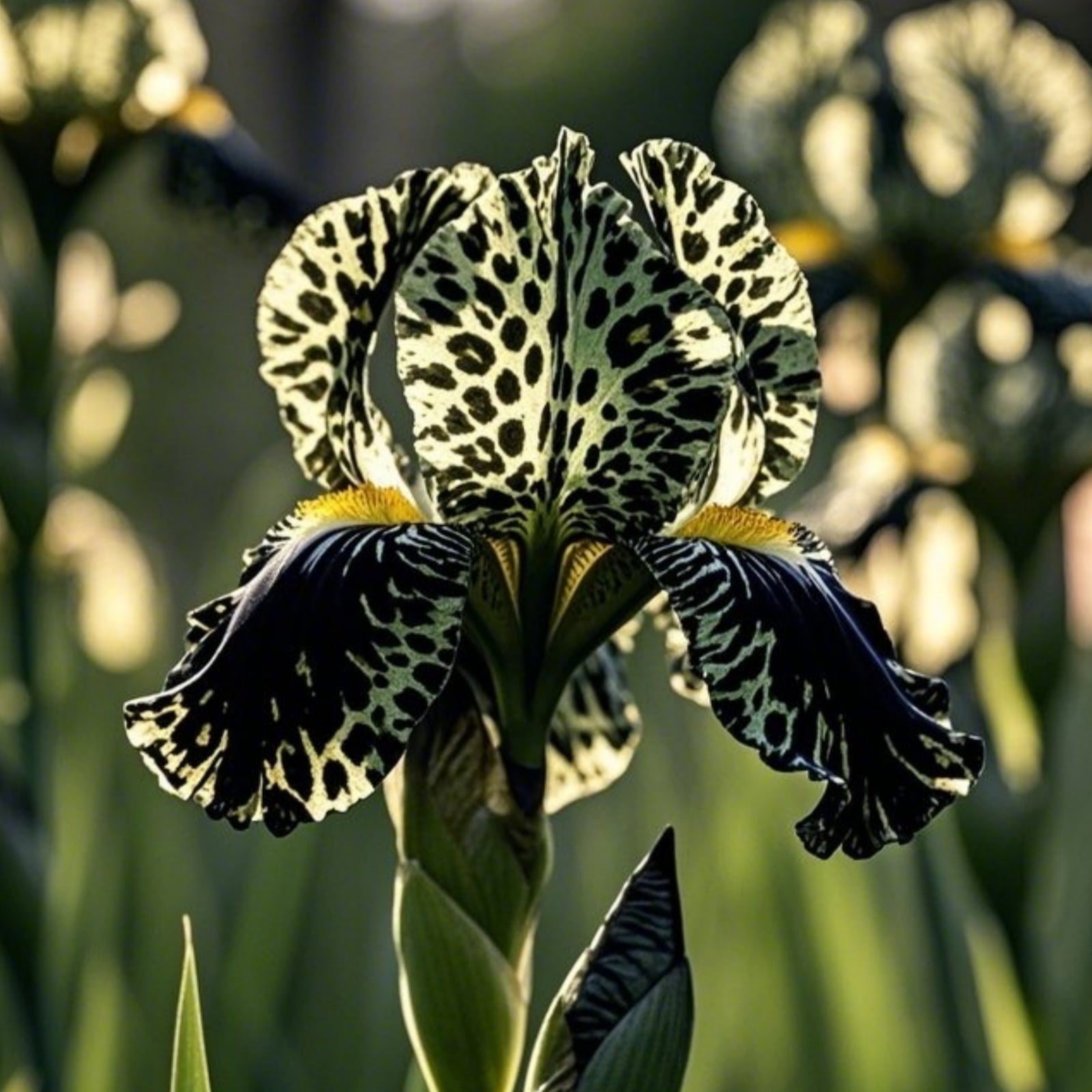 Iris bulbs，Magical Hardy Rare Species Ornamental Value,perennial garden ...