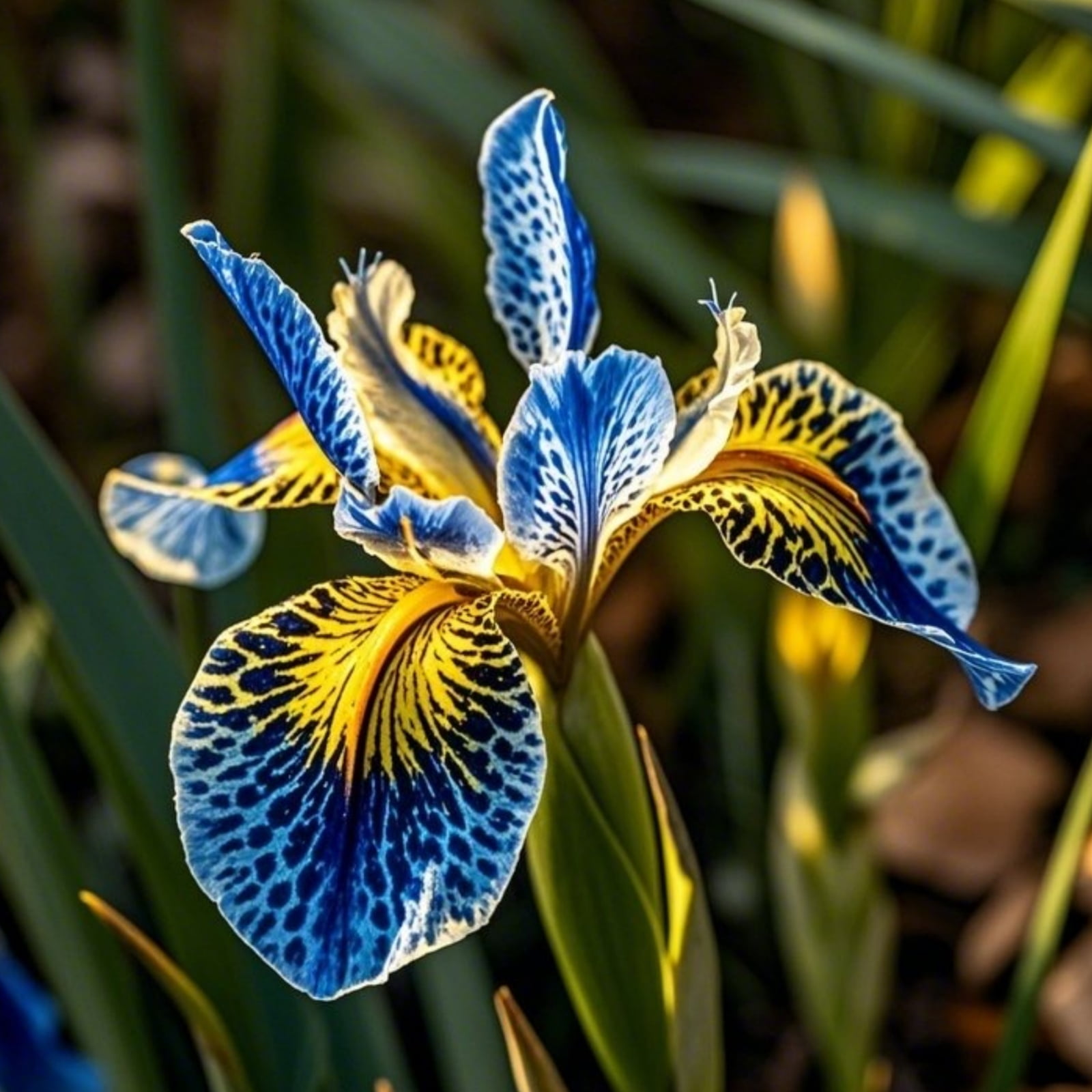 Iris bulbs，Magical Hardy Rare Species Ornamental Value,perennial garden ...