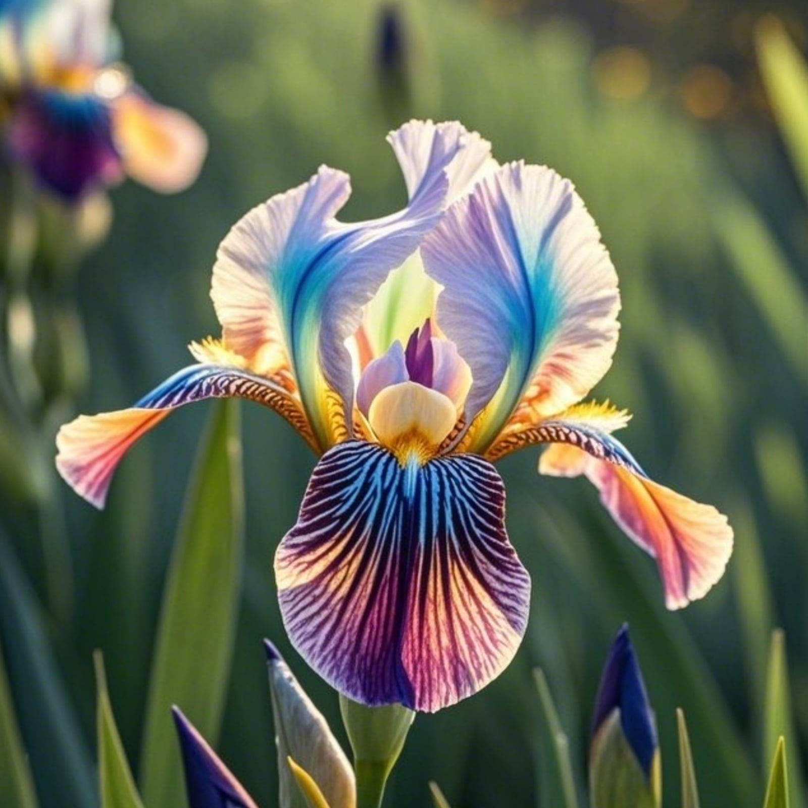 Iris bulbs/Perennial Bearded Iris/Home Garden Decoration/Rare colors ...