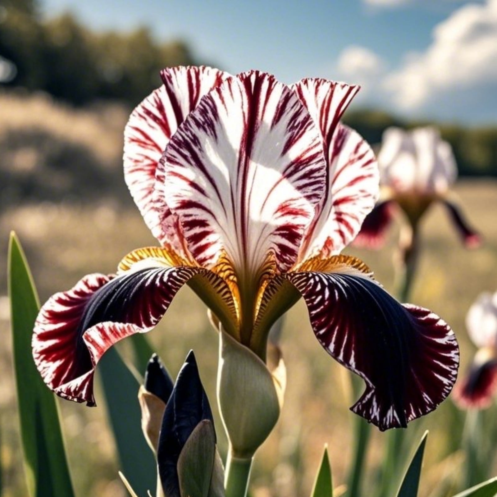Iris bulbs/Perennial Bearded Iris/Home Garden Decoration/Rare colors ...