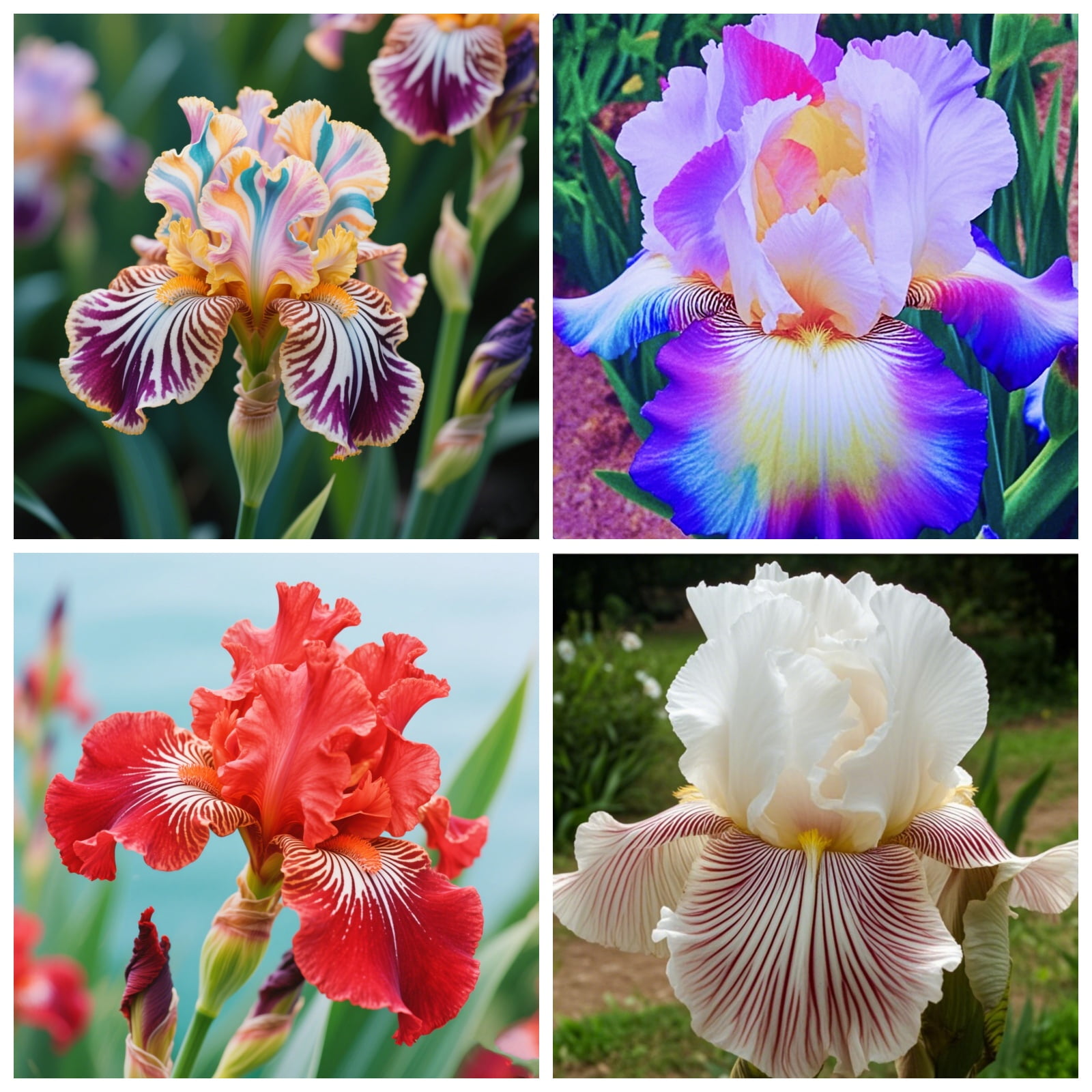 Iris for Planting iris for sale Professional Planting Garden Displays ...