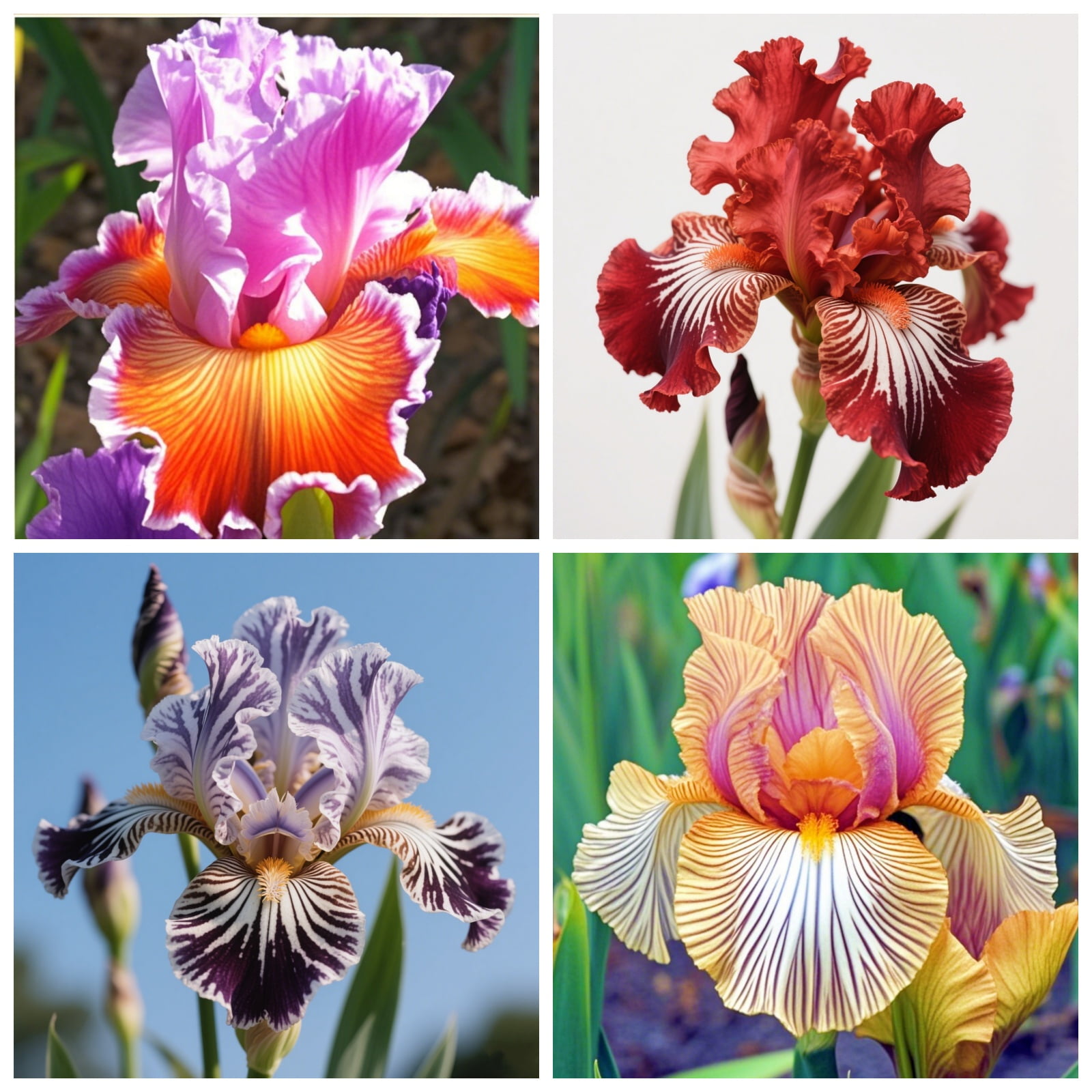 Iris for Planting iris for sale Professional Planting Garden Displays ...