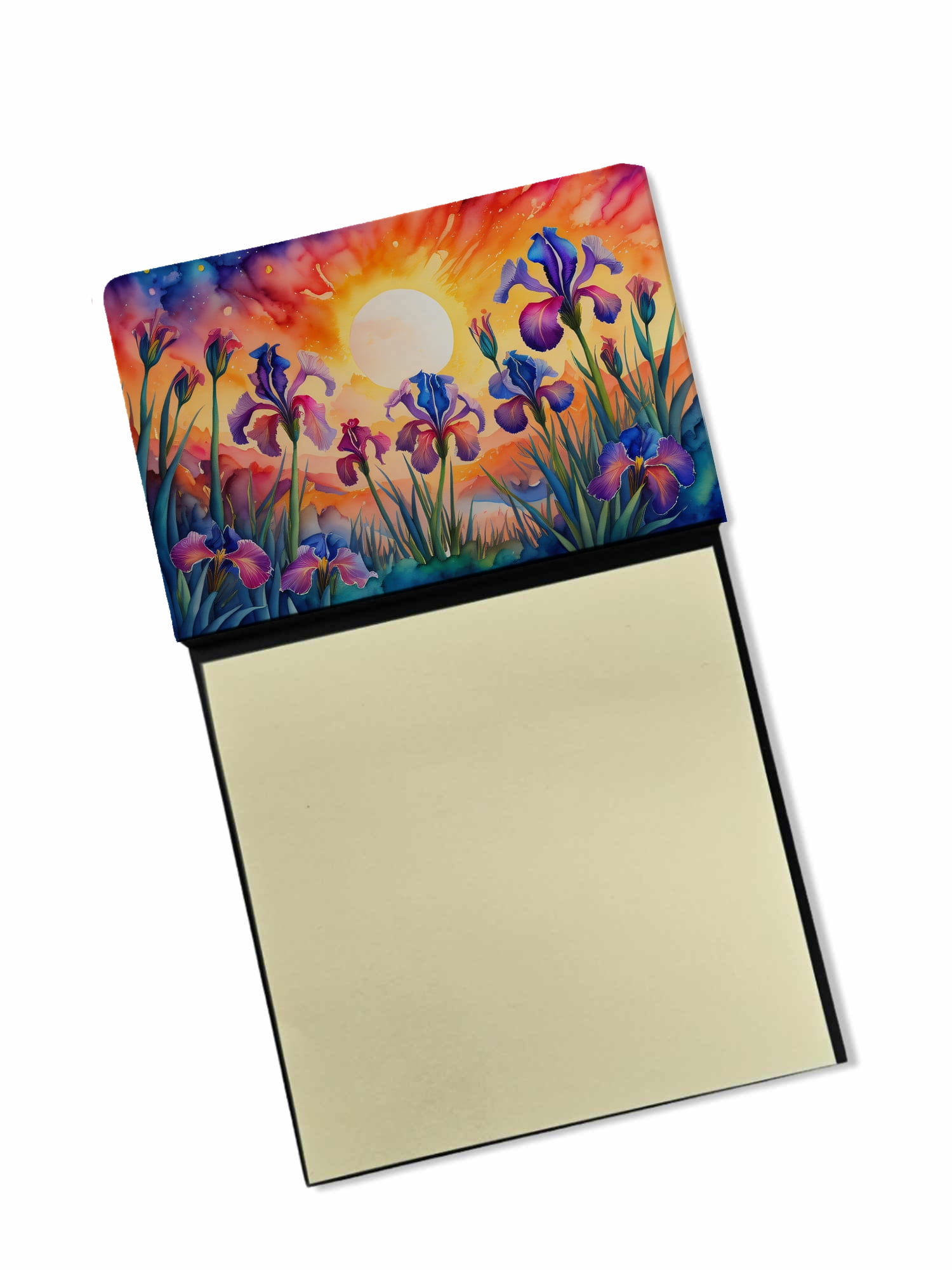 Iris in Color Sticky Note Holder 3.25 in x 5.25 in - Walmart.com