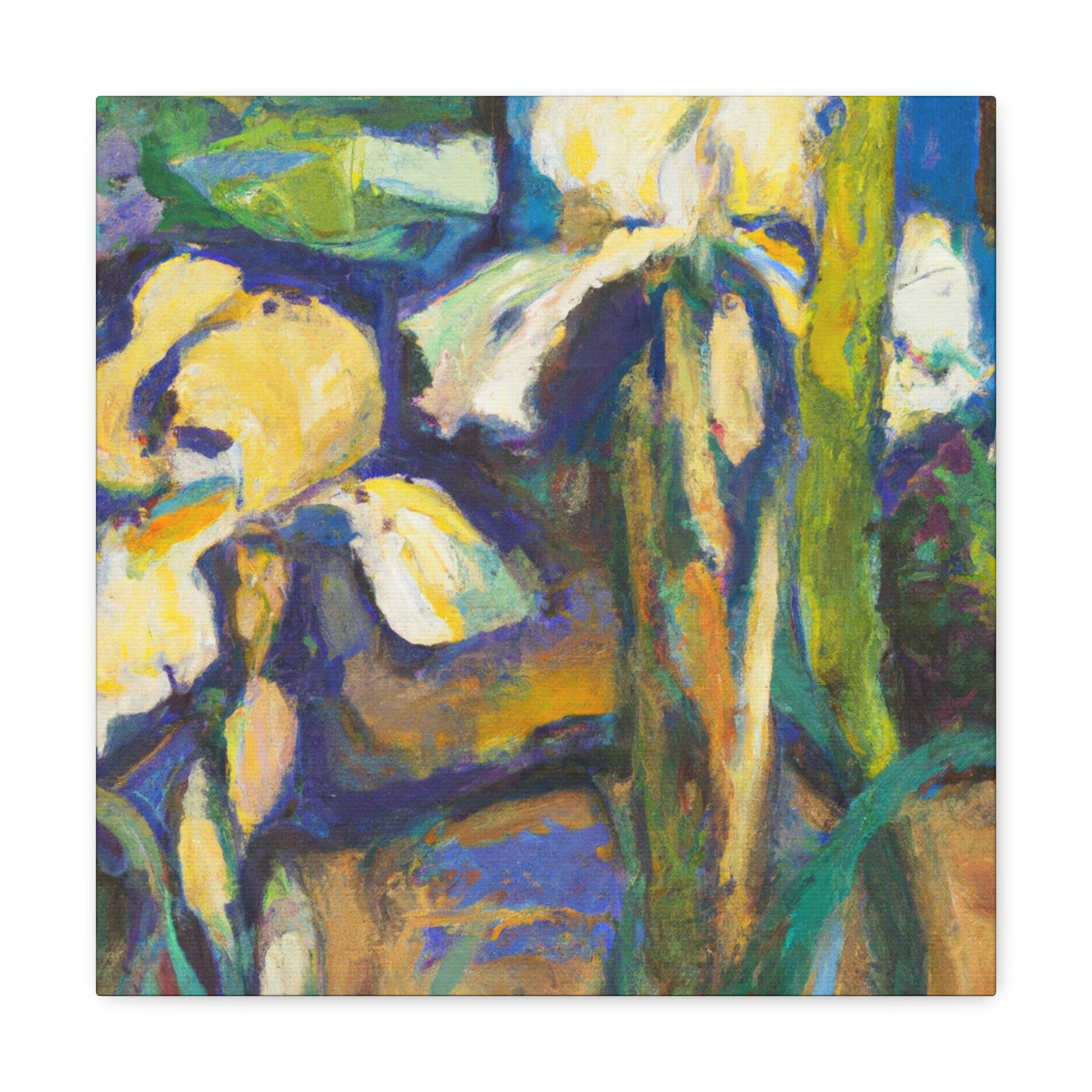 Iris in Expressionism - Canvas - Walmart.com
