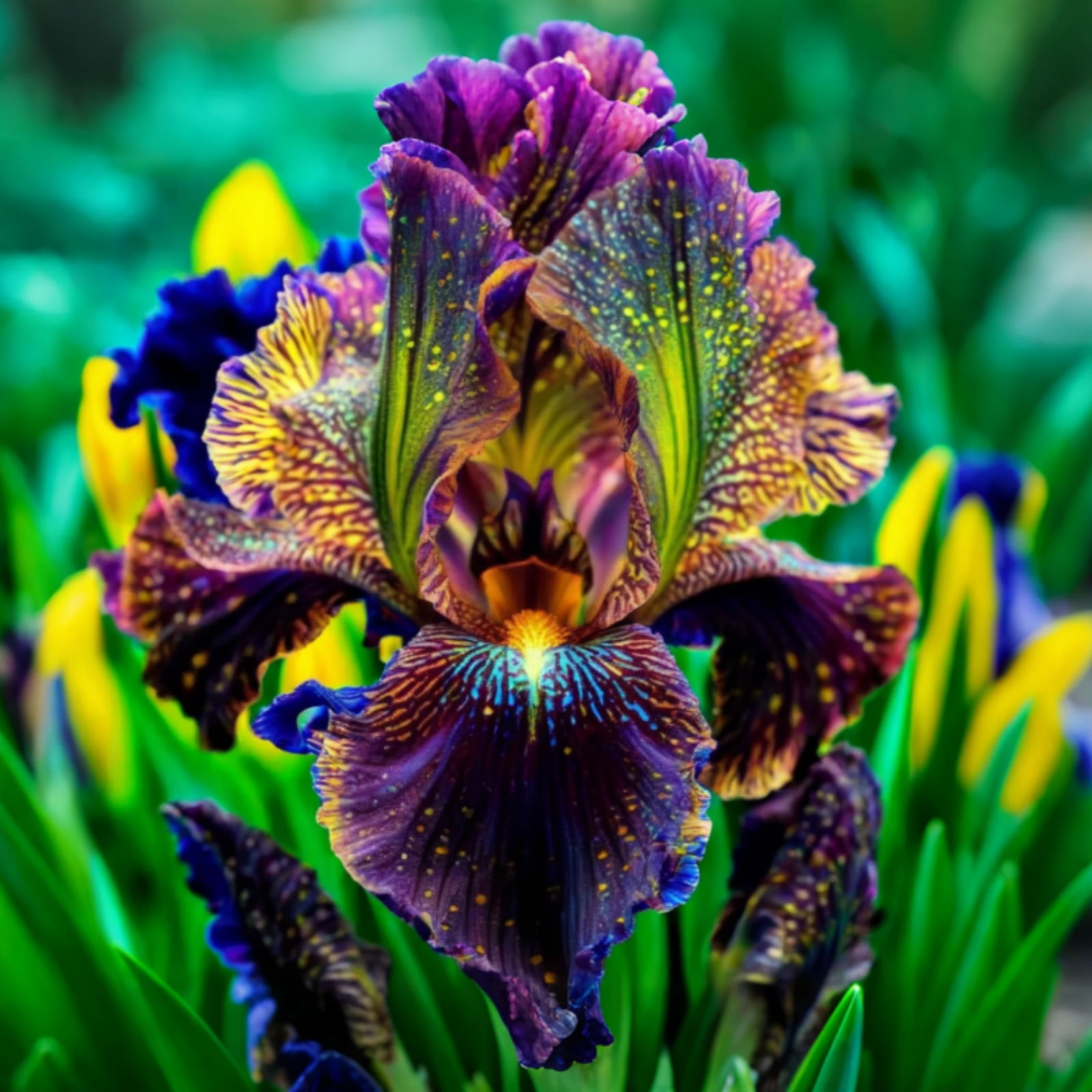 Iris plants--Iris Bulbs--Beautiful Flower Plant Home Garden--Surprising ...