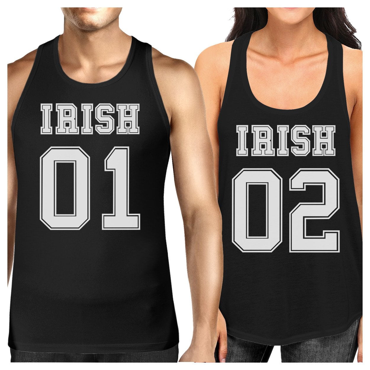 Irish 01 Irish 02 Cute Couples Matching Tanks For St Patricks Day ...