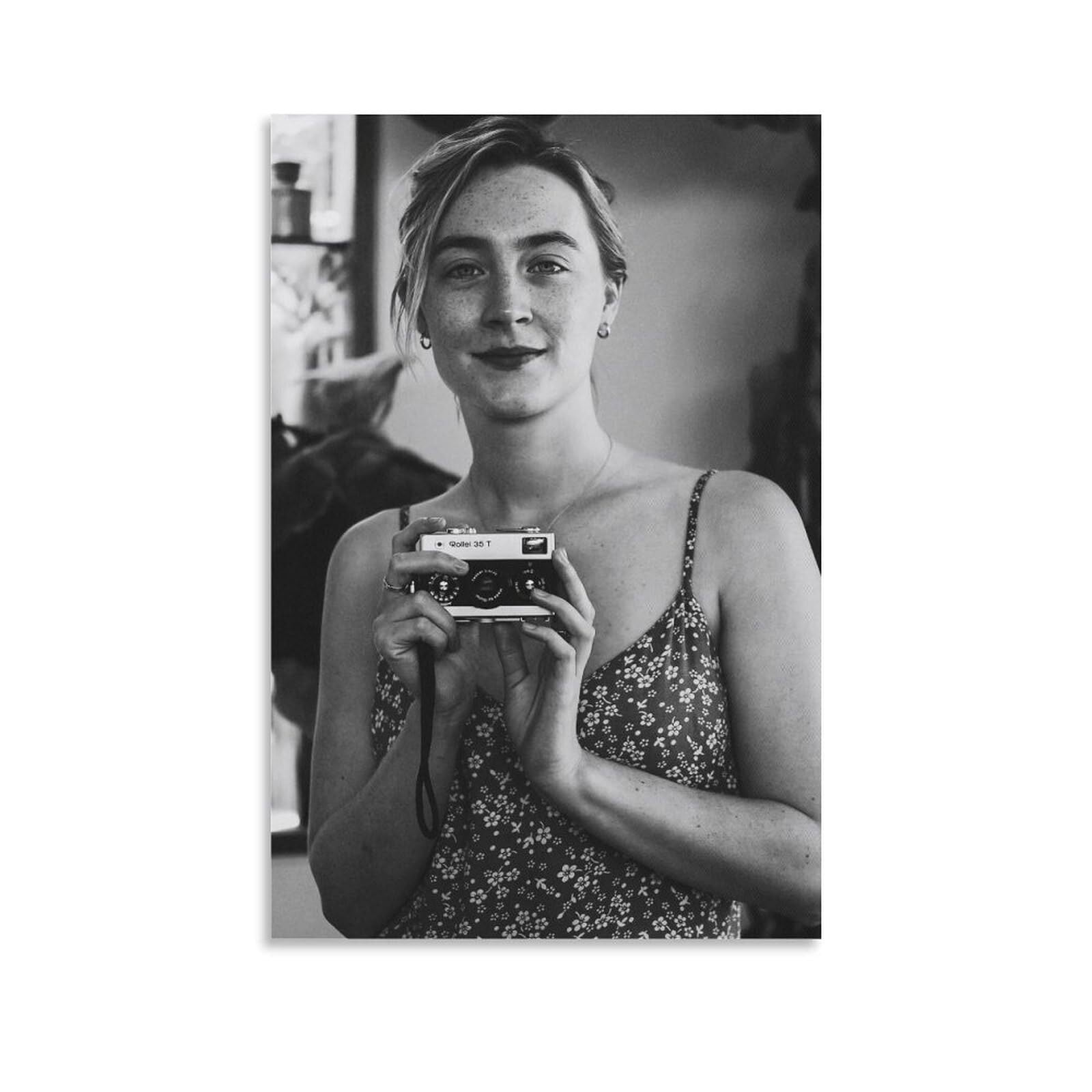 Irish Actress Saoirse Ronan Poster Artworks Picture Print Poster Wall ...