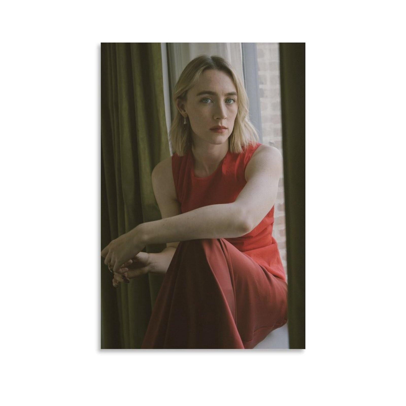 Irish Actress Saoirse Ronan Poster Canvas Wall Art Poster Decorative ...