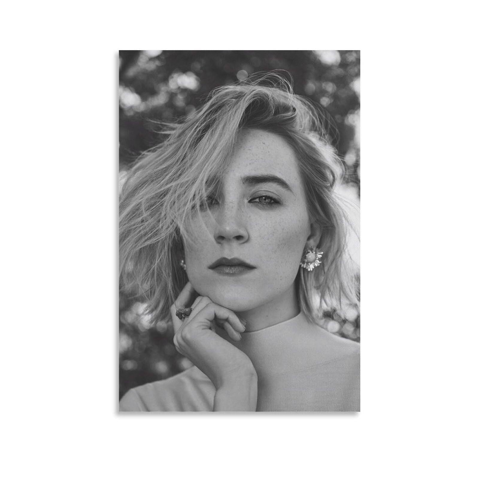 Irish Actress Saoirse Ronan Poster Poster Decorative Painting Canvas ...