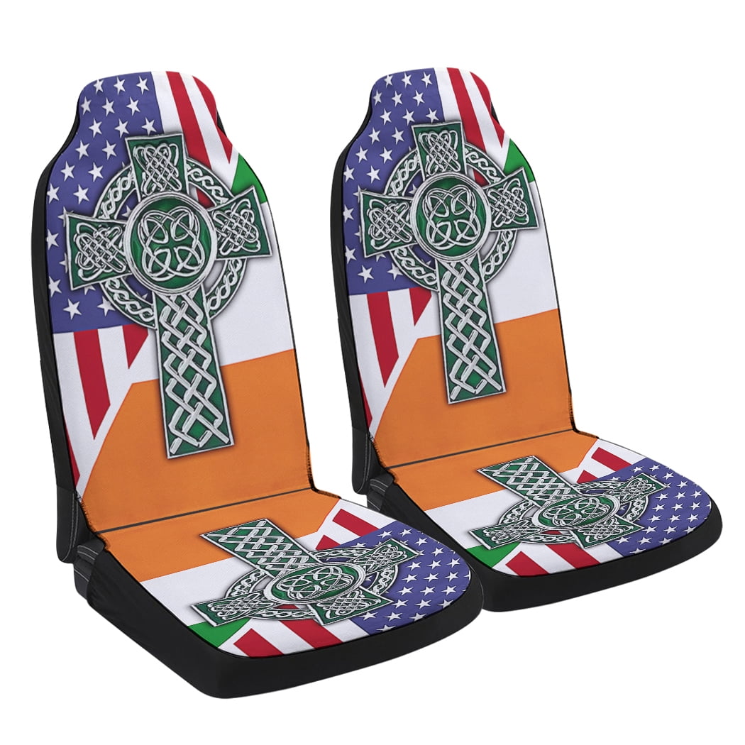 Irish American flag Celtic Cross Garden Mailbox Cover Saint Patricks ...