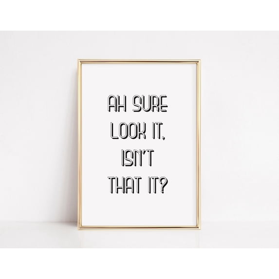 Irish Art Sayings Poster Ireland from Poster, Unframed Poster Size 8x12 ...