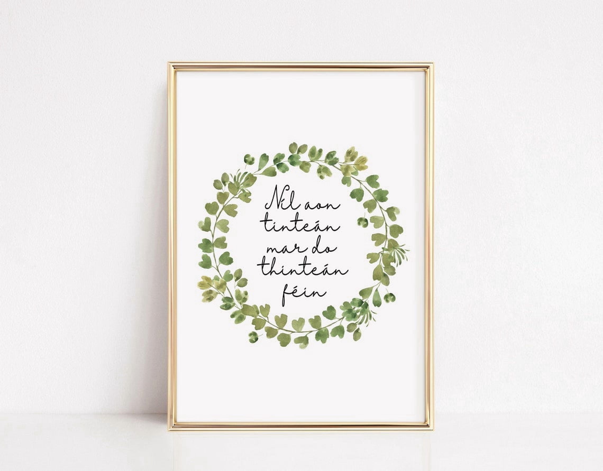 Irish Blessing Sign, There'S No Place Like Home, Irish Home Blessing ...