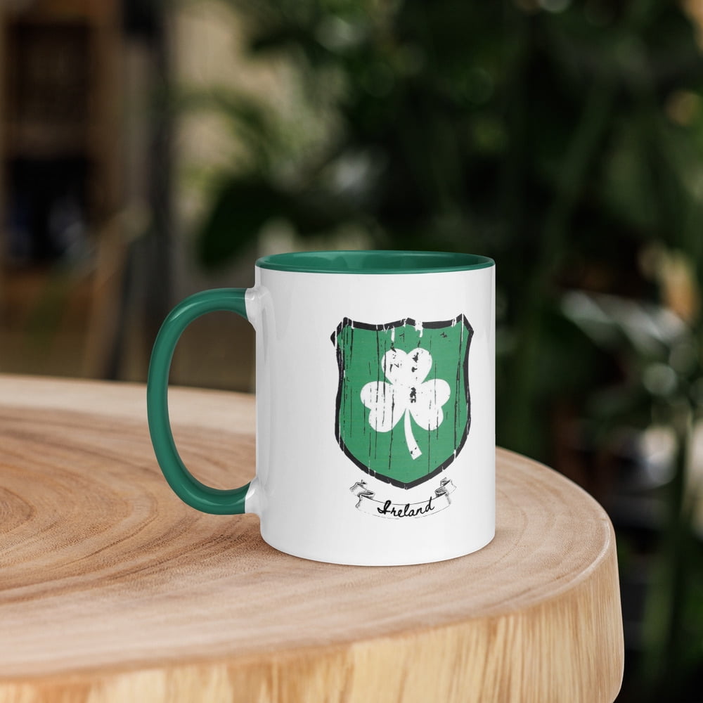 Irish, Celebrate Ireland Coffee Mug with Color Inside (11 oz) - Walmart.com