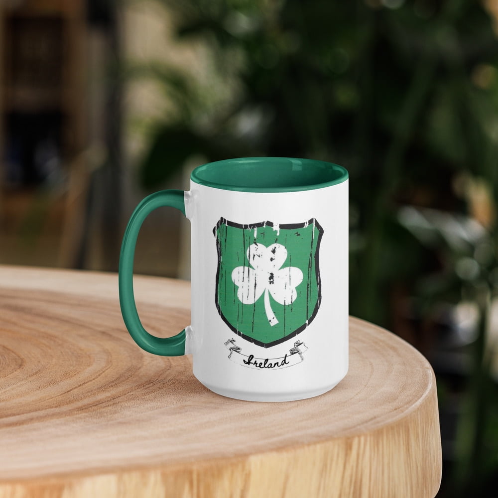 Irish, Celebrate Ireland Coffee Mug with Color Inside (15 oz) - Walmart.com